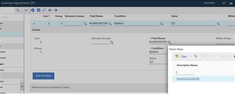 How To Add Condition Field Names For Various Service Providers Applications