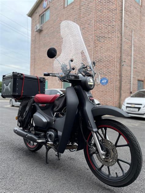 혼다 슈퍼커브 C125 22년 7600km 블랙커브 세컨웨어