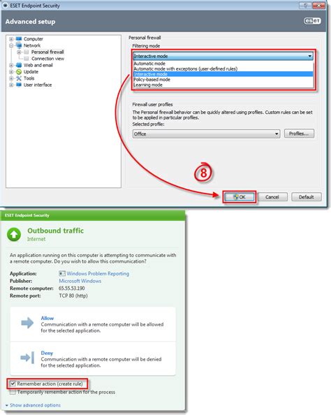 KB How Do I Configure ESET Endpoint Security To Use Different