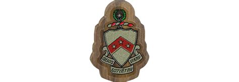 Phi Kappa Tau Mini Decal Background Fraternity Crest