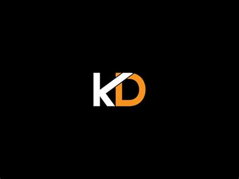 Premium Vector Kd Logo Design