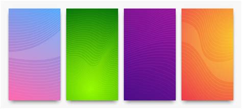Modern Colorful Gradient Background With Wave Lines 41436098 Vector Art At Vecteezy