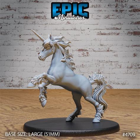 3d Printable Unicorn Classic Horned Pegasus Fable Monster Magic