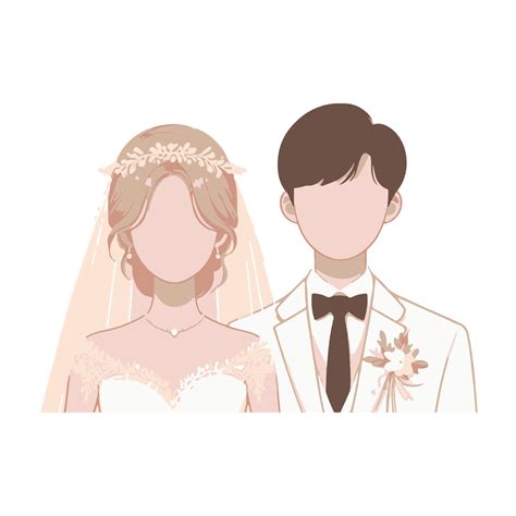 Free Bride And Groom Clipart Template To Edit Online