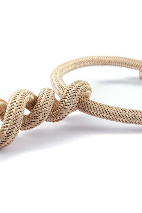 Twisted Detail Necklace Femi9