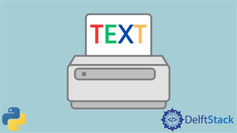 Texto De Color Impreso En Python Delft Stack