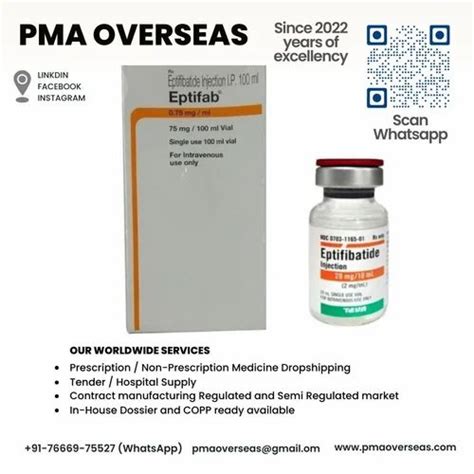 Eptifab Injection Vial At ₹ 12466vial Eptifibatide Injection In