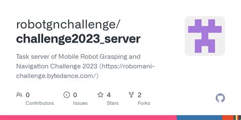 GitHub Robotgnchallenge Challenge Server Task Server Of Mobile Robot Grasping And