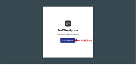 how to use call to action cta in pwa pwa for wp documentation