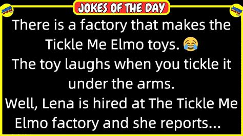 🤣 𝗕𝗘𝗦𝗧 𝗝𝗢𝗞𝗘 𝗢𝗙 𝗧𝗛𝗘 𝗗𝗔𝗬 👉 There Is A Factory That Makes The Tickle Me