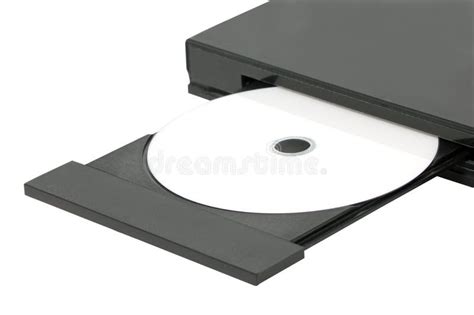 Dvd En Bandeja Abierta Foto De Archivo Imagen De Blanco 37223654