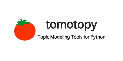 GitHub Bab2min Tomotopy Python Package Of Tomoto The Topic Modeling Tool