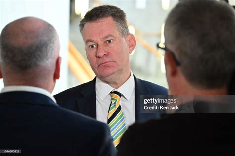 Scottish Conservative Party Msp Murdo Fraser Is Interviewed In The