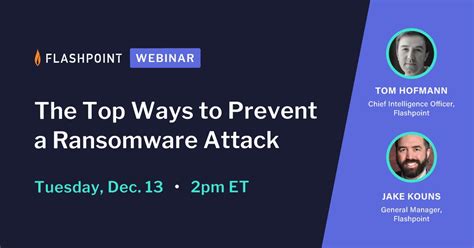 Flashpoint On Linkedin Ransomware Threatintelligence