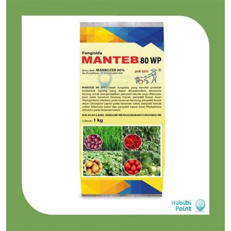 Jual FUNGISIDA MANKOZEB WP MANTEB KUNING KG Shopee Indonesia