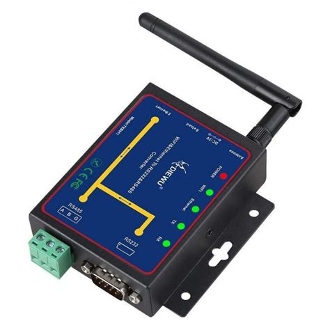 Diewu Wifi And Ethernet Rj45 To Rs232 And Rs485 Serial Device Server Geewiz