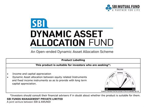 Sbi Dynamic Asset Allocation Fund An Open Ended Dynamic Asset Allocation Scheme Dec 16 Pptx