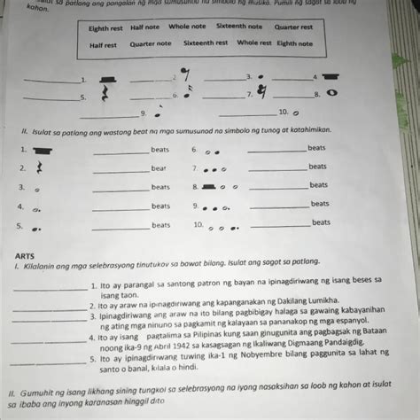 Simbolo Ng Nota Ng Musika At Ang Kanilang Mga Kahulugan