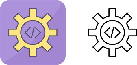 Unique Code Optimization Icon Design 44869057 Vector Art At Vecteezy