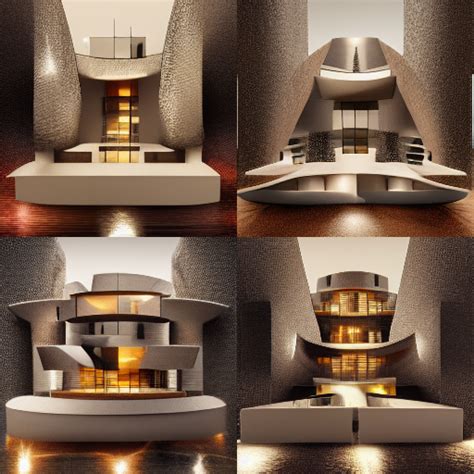 Deconstructivism Villa Prototype L Ai Art On Behance