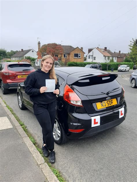 Well Done To Lilly Rowe Driving Lessons Surrey