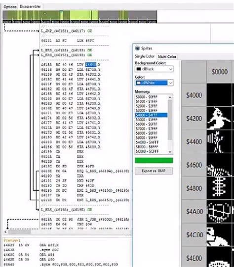 Infiltrator Disassembler Commodore 64 Brain