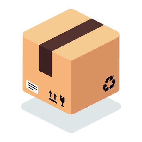 3d Delivery Box Parcel 19489390 Vector Art At Vecteezy