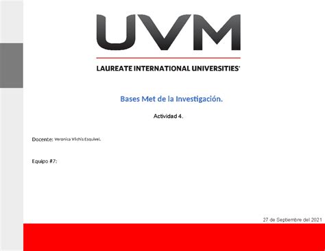 A Apuntes de de Septiembre del Bases Met de la Investigación Docente Veronica