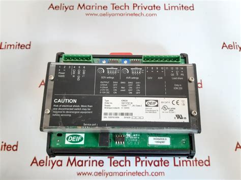 Deif Iom220 Analogue Output Module Aeliya Marine Tech