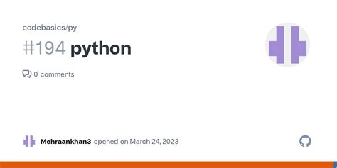 Python Issue Codebasics Py Github