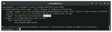 Systemd Tmpfiles Managing Temporary Files Directories Putorius