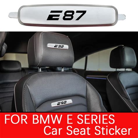 Carro De Metal Assento Emblema Assento Ajuste Emblemas Etiqueta Para