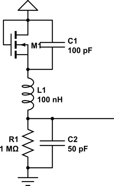 Mosfet Oscillations When Bringing Gate To Same Potential As Drain Electrical Engineering Stack Mosfet Oscillations When Bringing Gate To Same Potential As Drain Electrical Engineering Stack