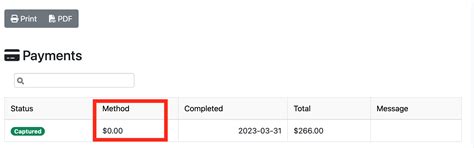 Payment Method Wont Display Properly In 221 · Issue 784