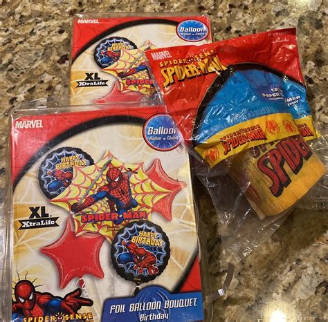 Amscan Spider Man Balloons Mercari
