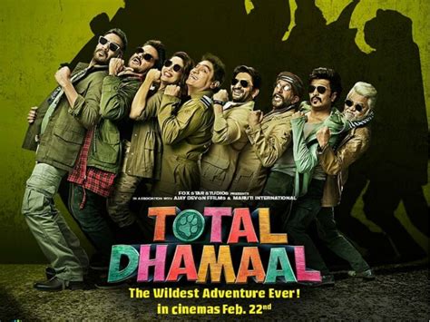 Total Dhamaal Box Office Collection Day 1 Ajay Devgn Anil Kapoor