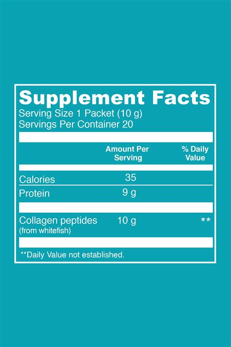 Marine Collagen Peptides Vital Proteins