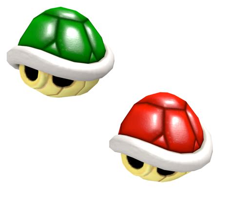 Wii U Mario Kart 8 Green Red Shell The Models Resource