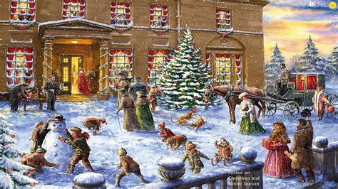 Vintage Christmas Wallpapers Wallpaper Cave