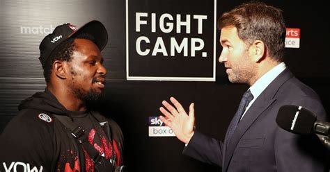 Dillian Whyte Blames Eddie Hearn For Anthony Joshua Rematch Collapsing Mirror Online