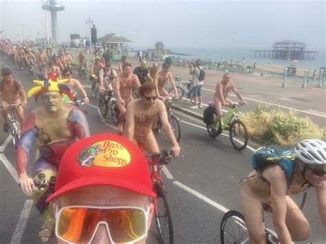 Cycle Lists Brighton Naked Bike Ride 2023