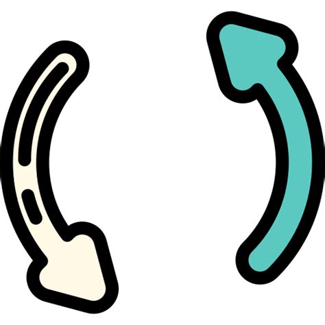 Refresh Detailed Rounded Lineal Color Icon