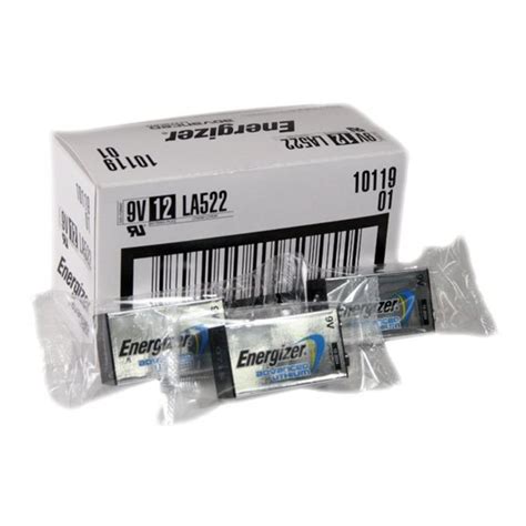Energizer 9V Ultimate Lithium Battery 12 Pack LA522