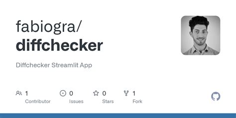 Github Fabiogradiffchecker Diffchecker Streamlit App
