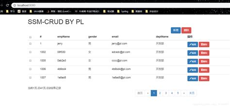 使用idea整合ssm框架开发员工增删改查系统项目总结 idea基于ssm登陆注册的增删改查 ipllt的博客 csdn博客