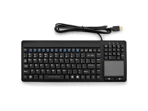 Silicone Slim Waterproof Usb Full Size Keyboard Touchpad Kb 107 By Dsi Newegg Ca