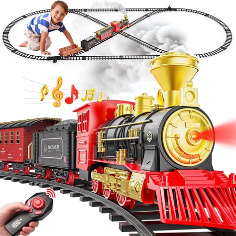 buy hot bee train set remote control train toys with luxury tracks