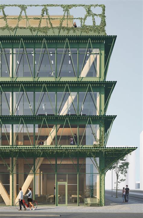 P Hus Else Os Arkitekter In 2025 Conceptual Architecture Architecture Rendering Facade