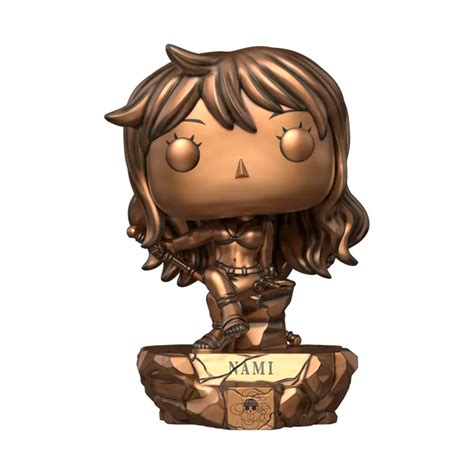 Funko Pop Plus Nami Bronze One Piece Vinyl Figure 2015 8bitto