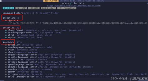 Lazyvim快速安装与入门使用 Csdn博客
